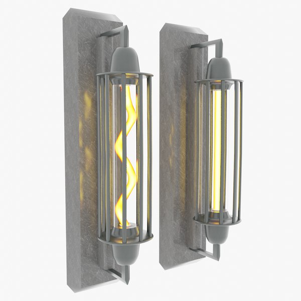 Wall Lighting 3D Models for Download | TurboSquid