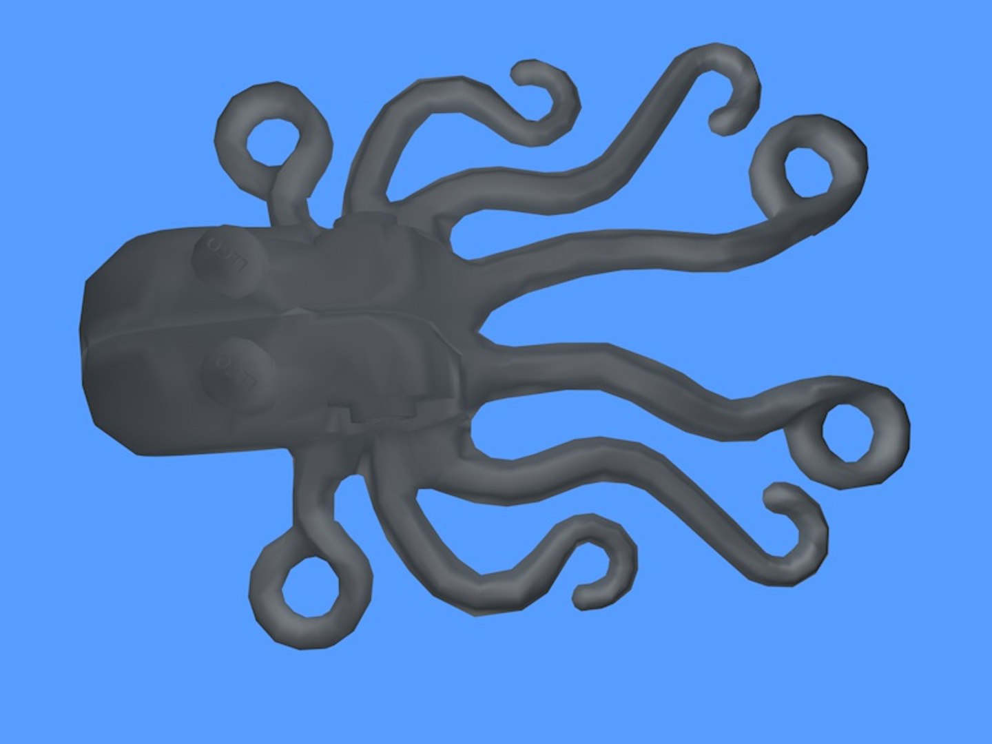 Lego Octopus 3ds