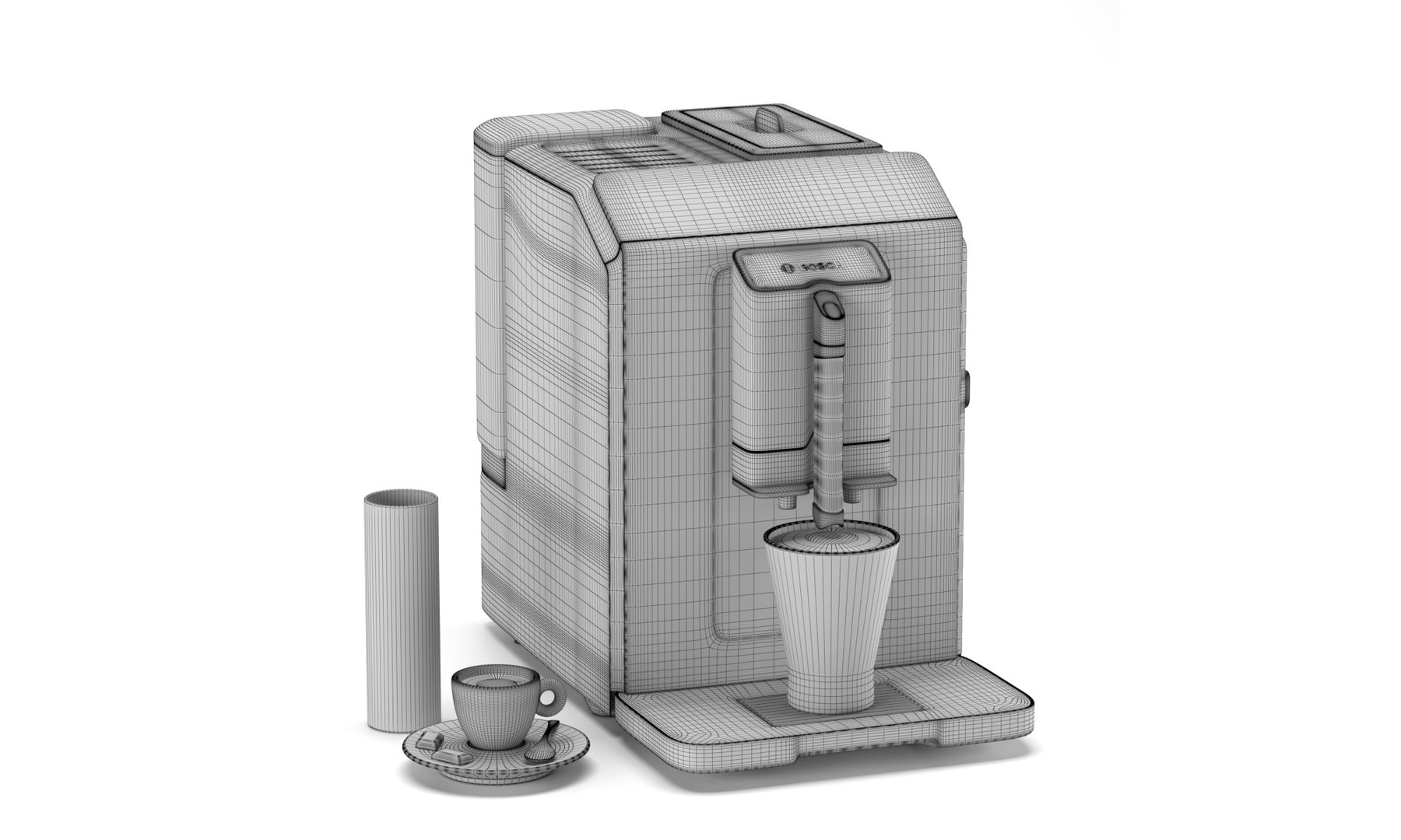 Bosch VeroCup 100 Coffee Machine 3D - TurboSquid 1832744