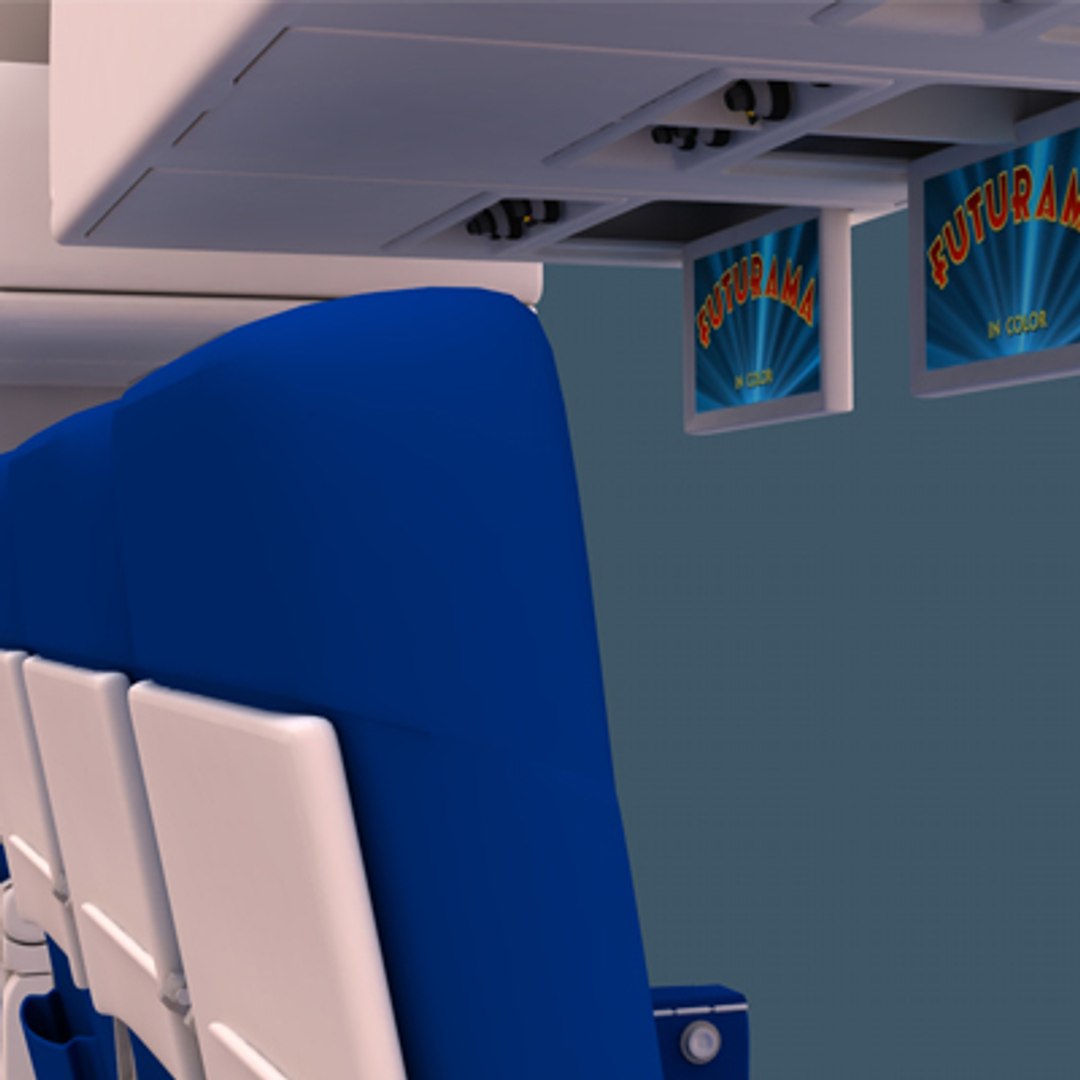 Aircraft Interior Airplane Air 3d Cob