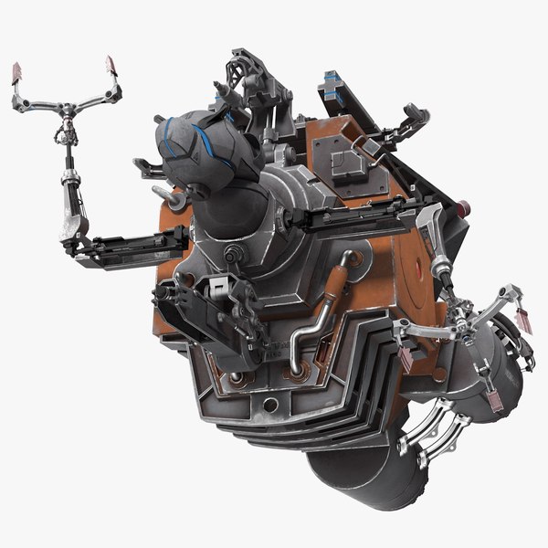 3D sci fi space debris - TurboSquid 1517768