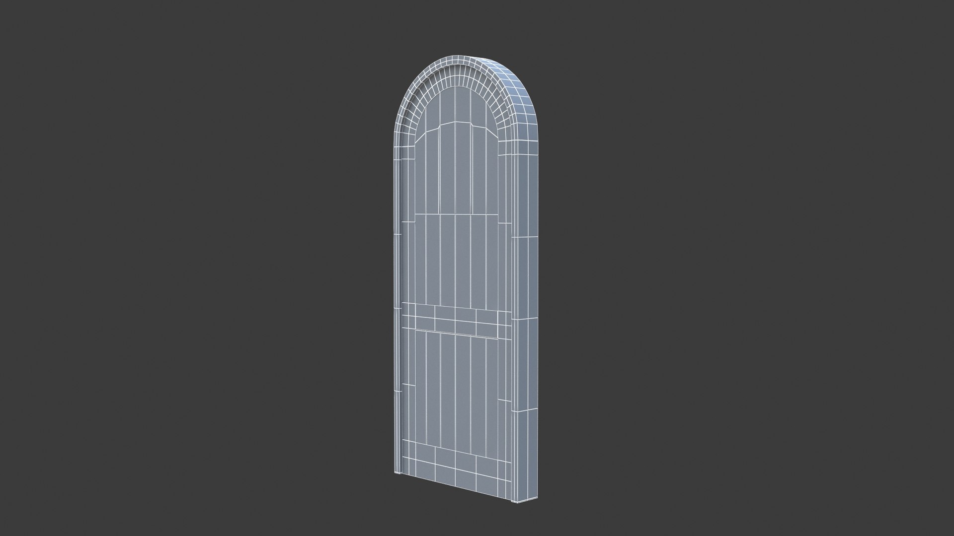 3D Castle Door 02 Low Poly Realistic Model - TurboSquid 1923538