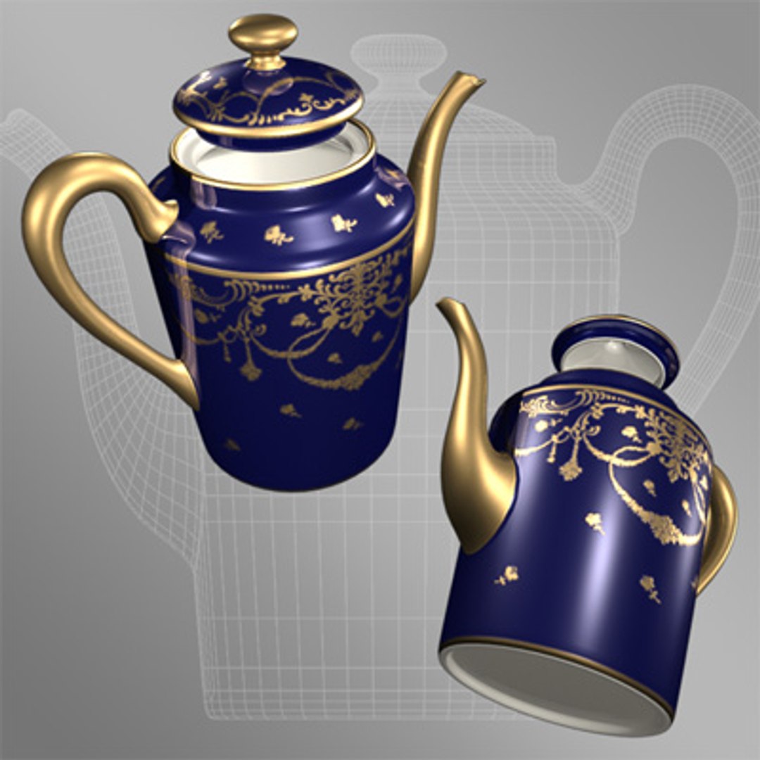 maya french sevres teapot