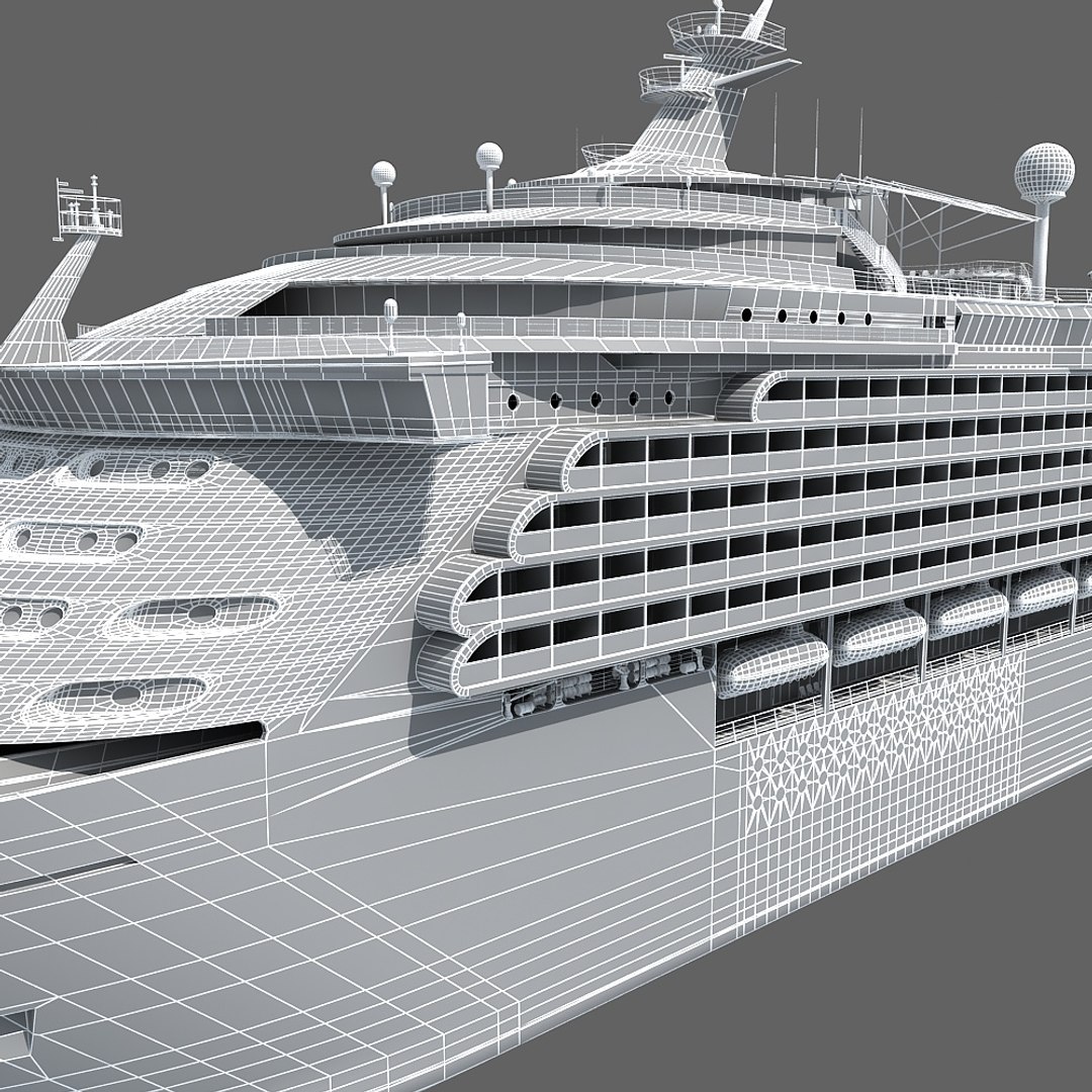 3D model cruise marine sea - TurboSquid 1350012