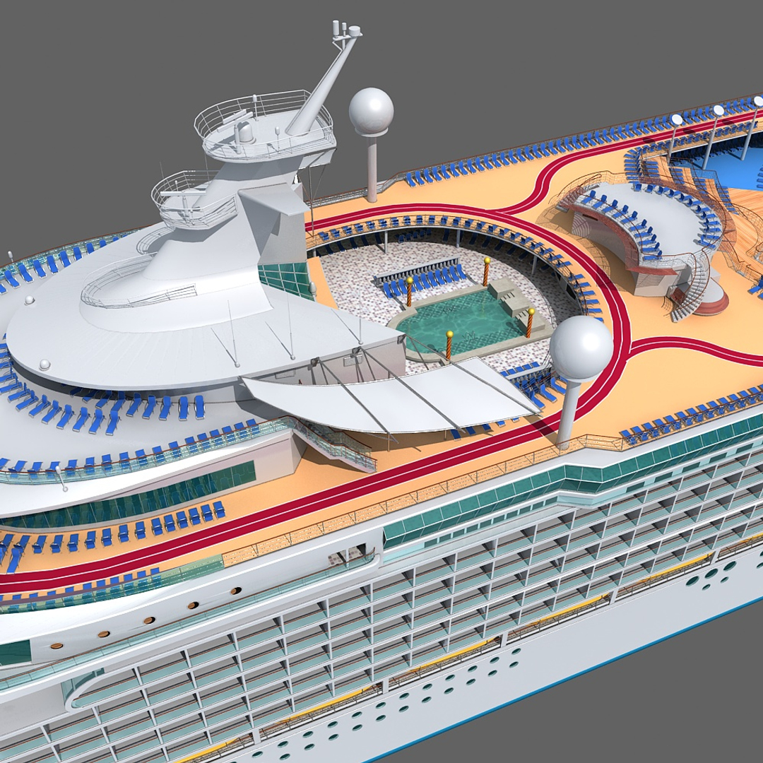 3D model cruise marine sea - TurboSquid 1350012