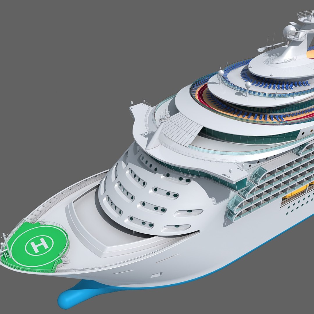 3D model cruise marine sea - TurboSquid 1350012