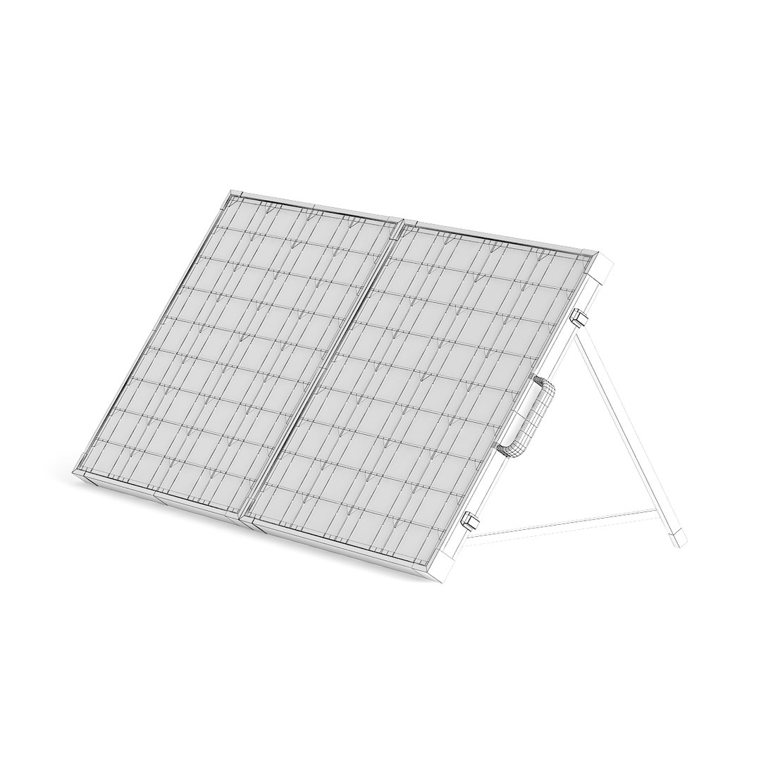 Solar Panel 3D Model - TurboSquid 1223825