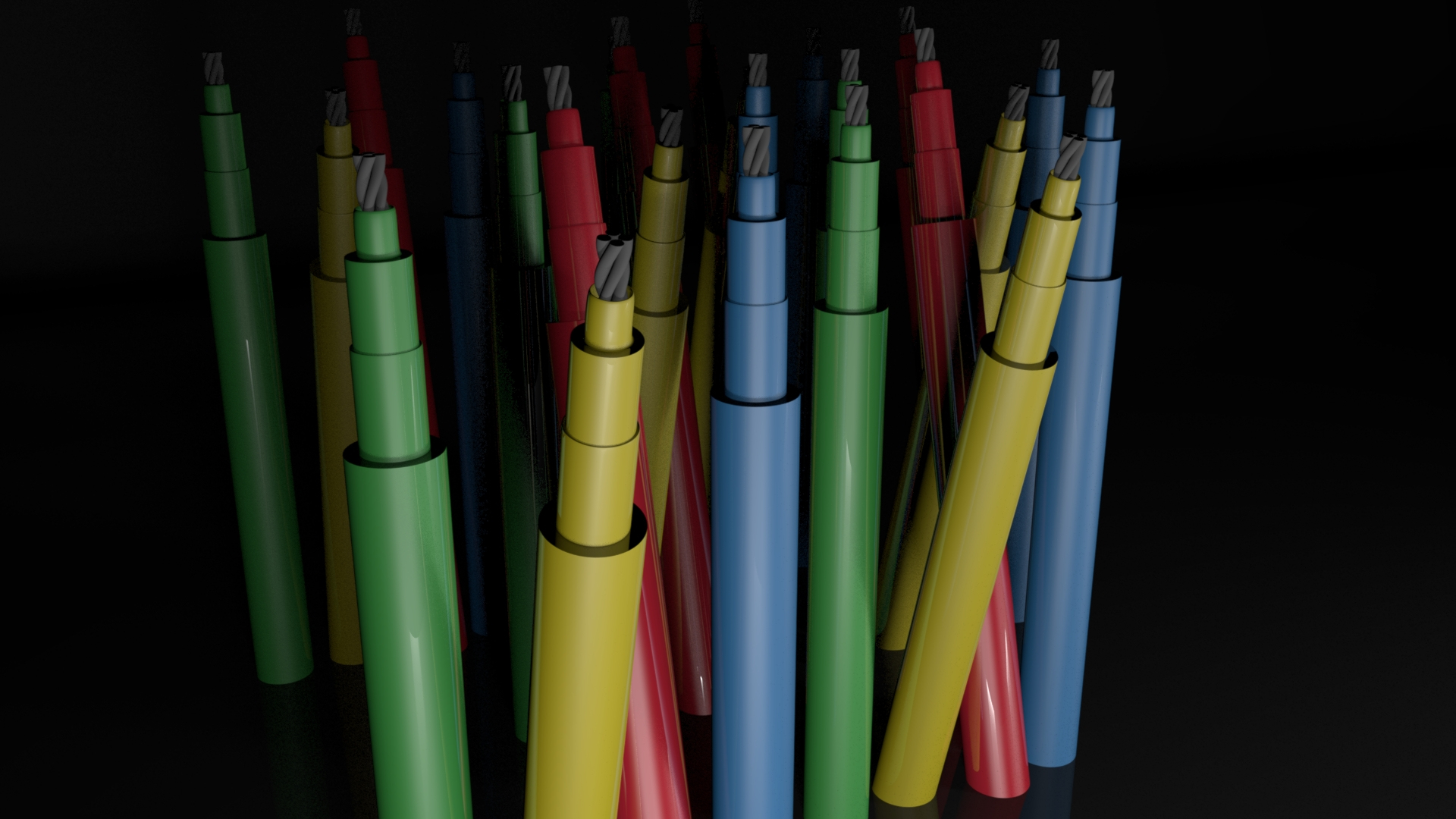 Free 3D wires colors model - TurboSquid 1214233