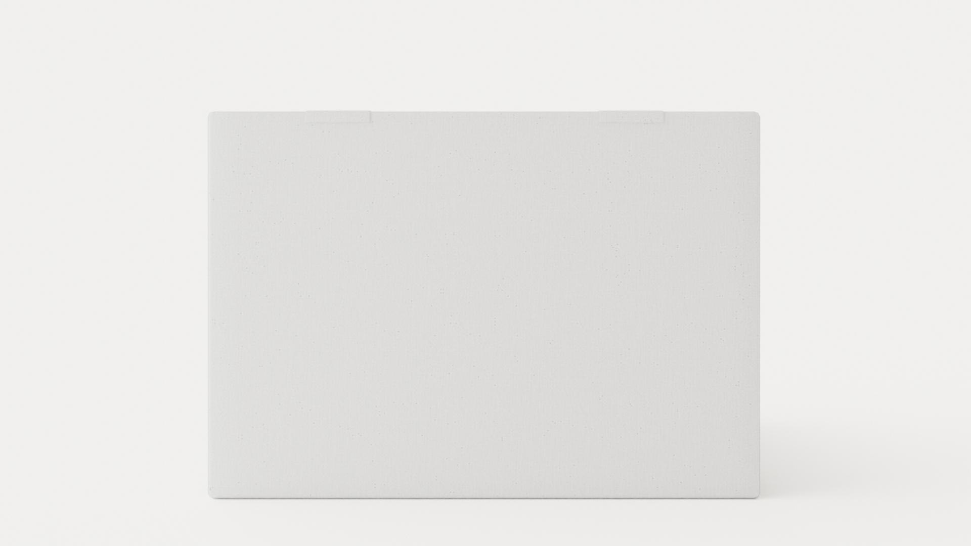 Meja Bed Package 160x200cm Light Gray With Neck Pillow 3D Model - TurboSquid 2232819