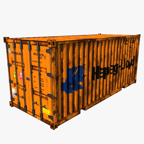 modelo 3d Contenedor Hapag Lloyd - TurboSquid 1493710