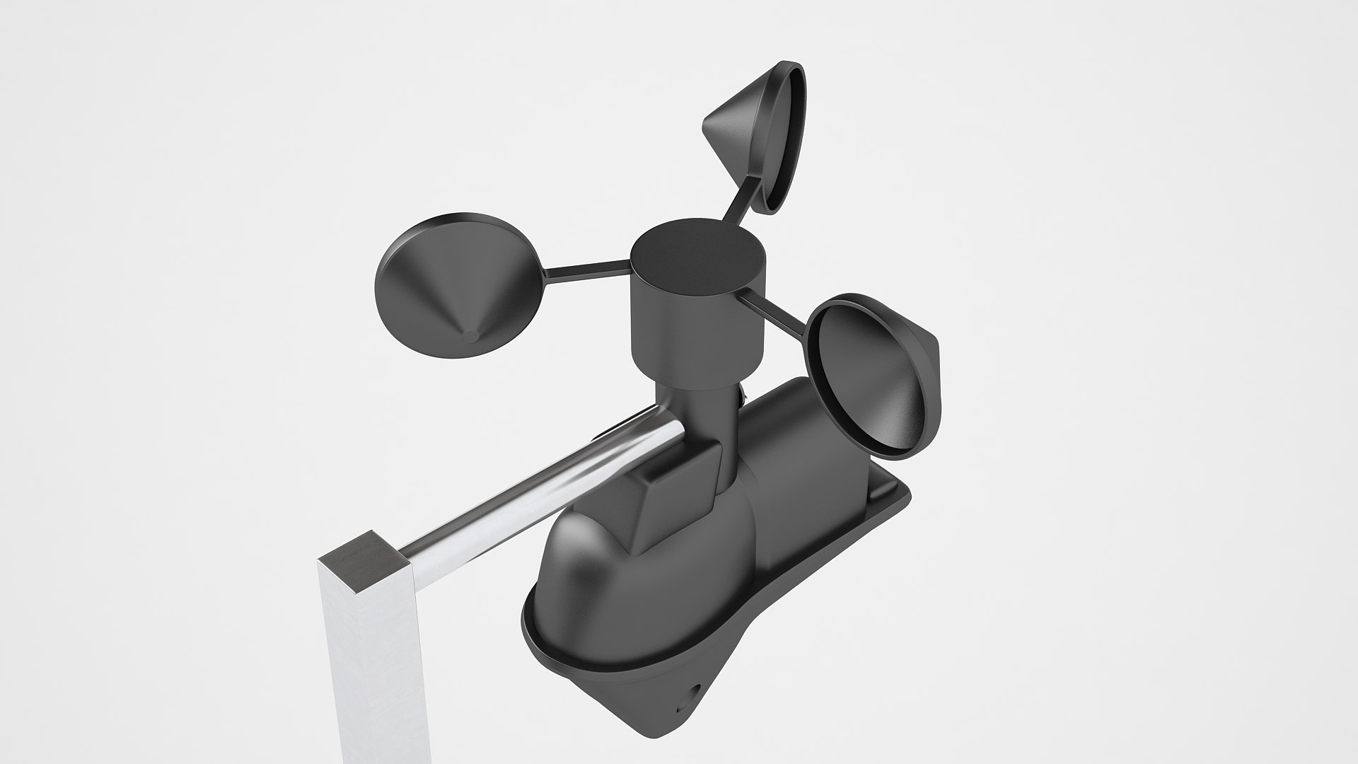 Wireless Wind Speed Sensor 04 3D Model - TurboSquid 1726380