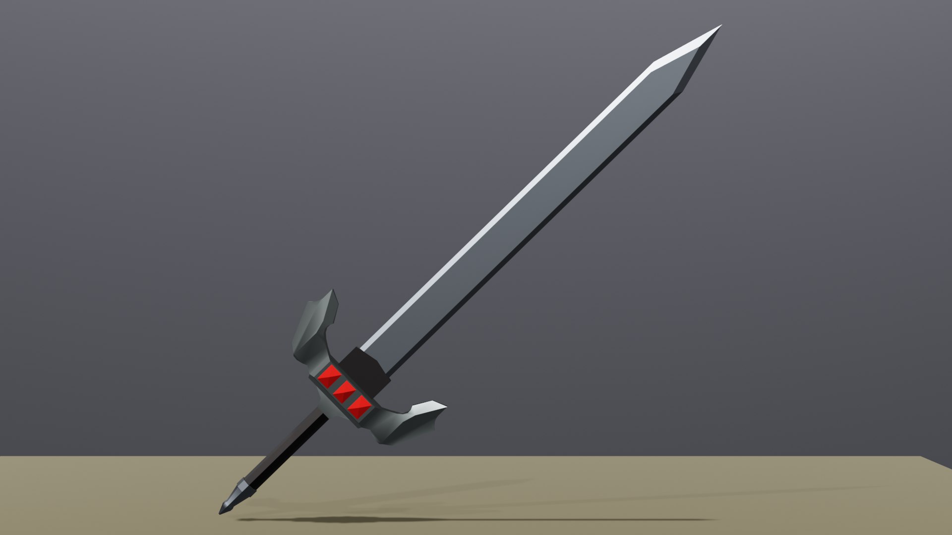 3D Model Sword Magic For Low-poly Games - TurboSquid 2043719