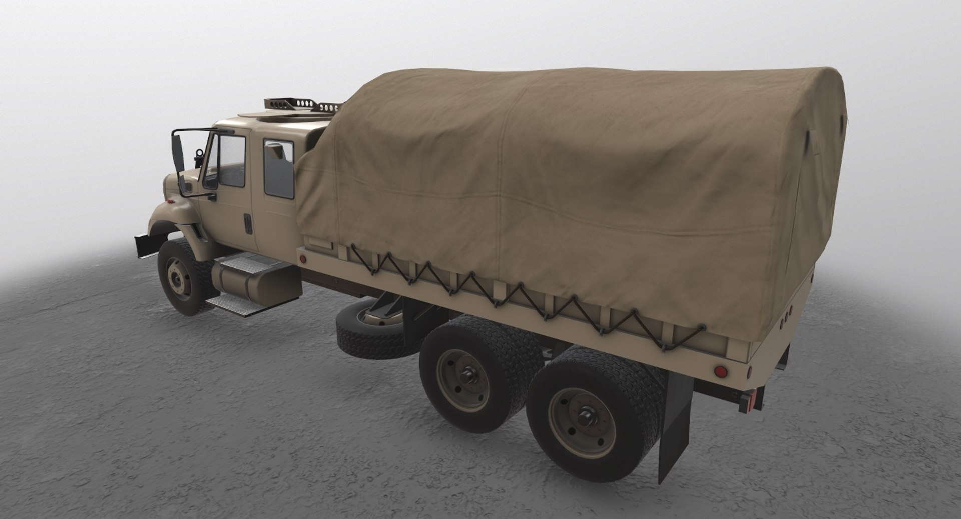 3D Model Navistar Military Truck Car Vehicle - TurboSquid 1543448