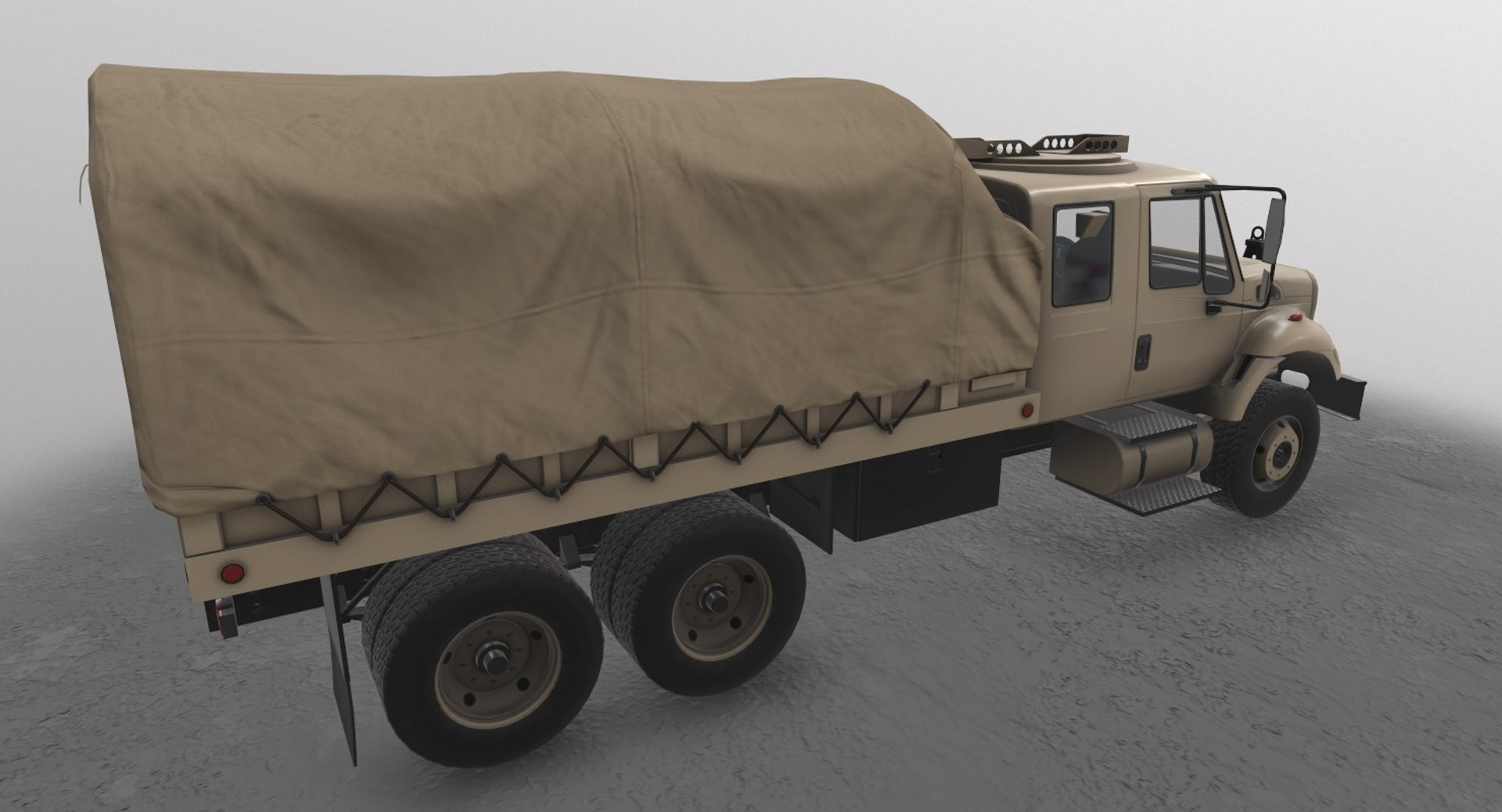 3D Model Navistar Military Truck Car Vehicle - TurboSquid 1543448