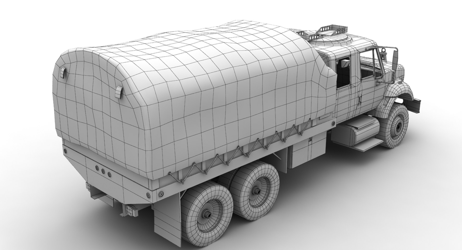 3D Model Navistar Military Truck Car Vehicle - TurboSquid 1543448
