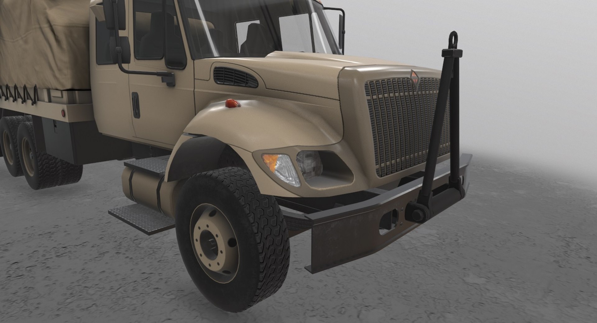 3D Model Navistar Military Truck Car Vehicle - TurboSquid 1543448