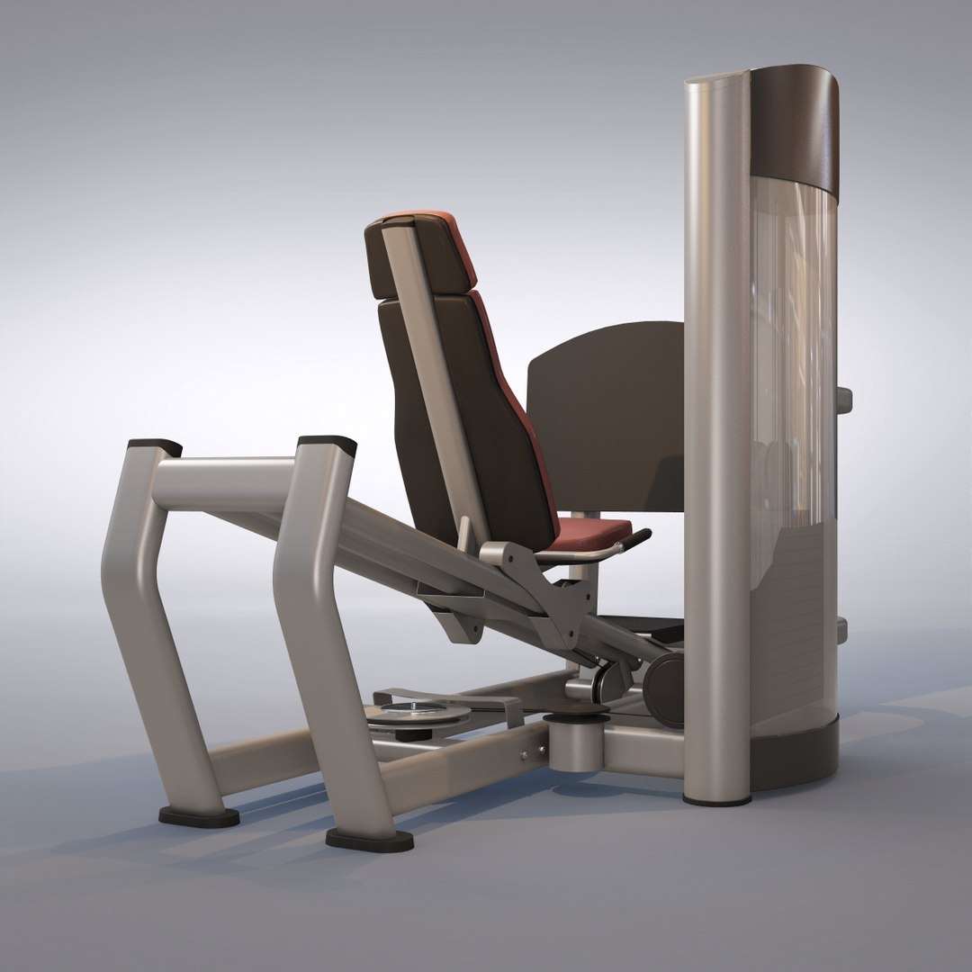 3d Leg Press Machine Model