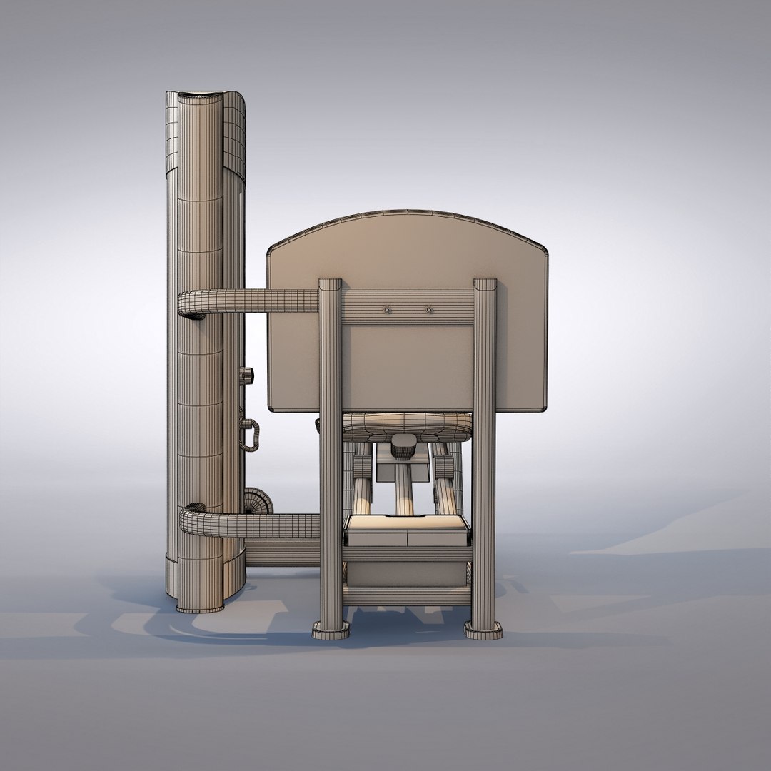 3d Leg Press Machine Model