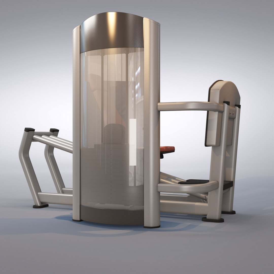 3d Leg Press Machine Model