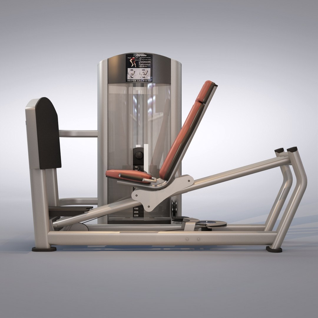 3d Leg Press Machine Model