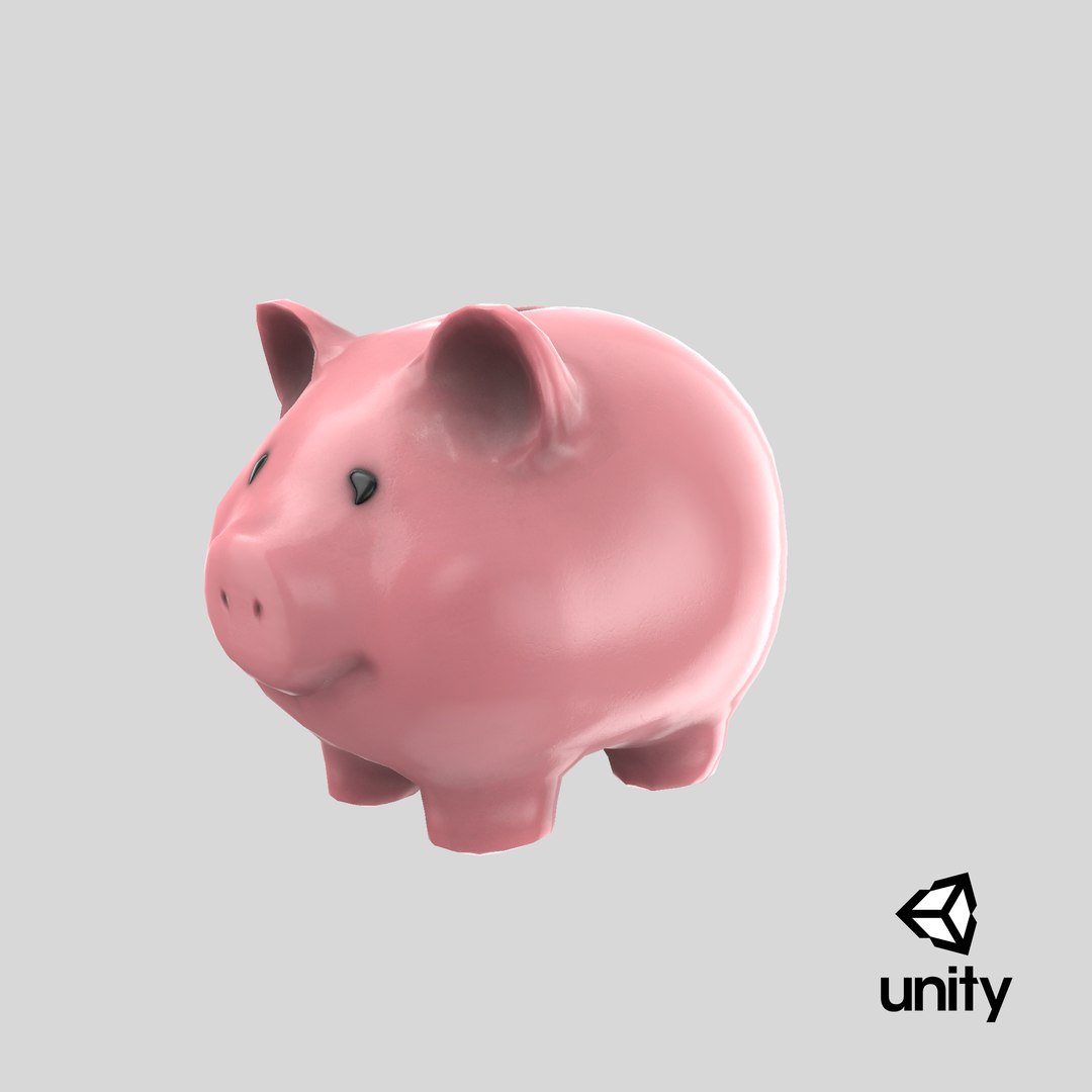 3D Piggy Bank Pbr Model - TurboSquid 1519430