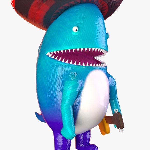 Shark Singer 3D 모델 - TurboSquid 2053459