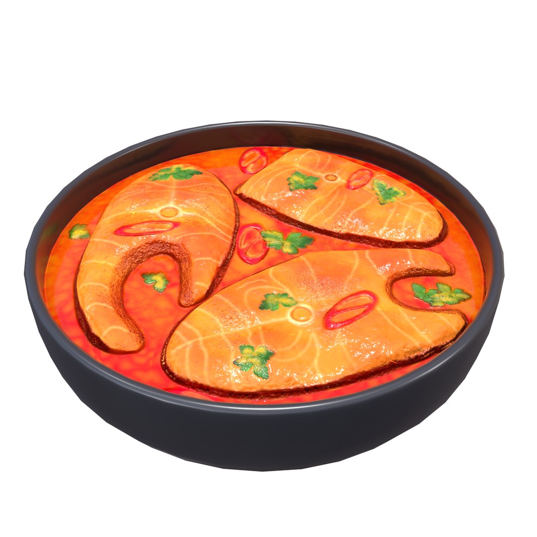 Macher Jhol Model - TurboSquid 2083205