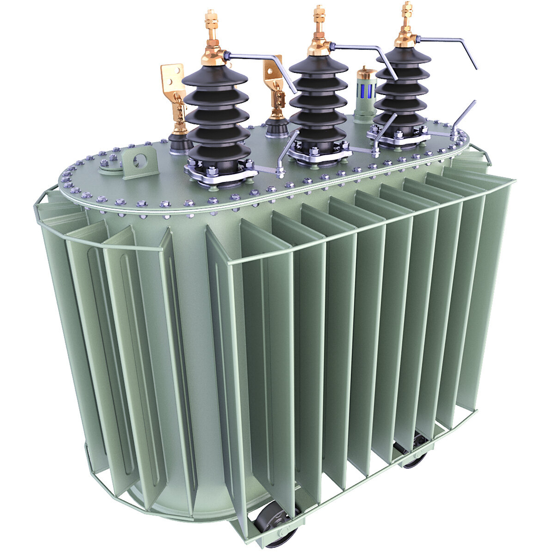 Transformator rozdzielczy mocy 30 Model 3D - TurboSquid 1684712