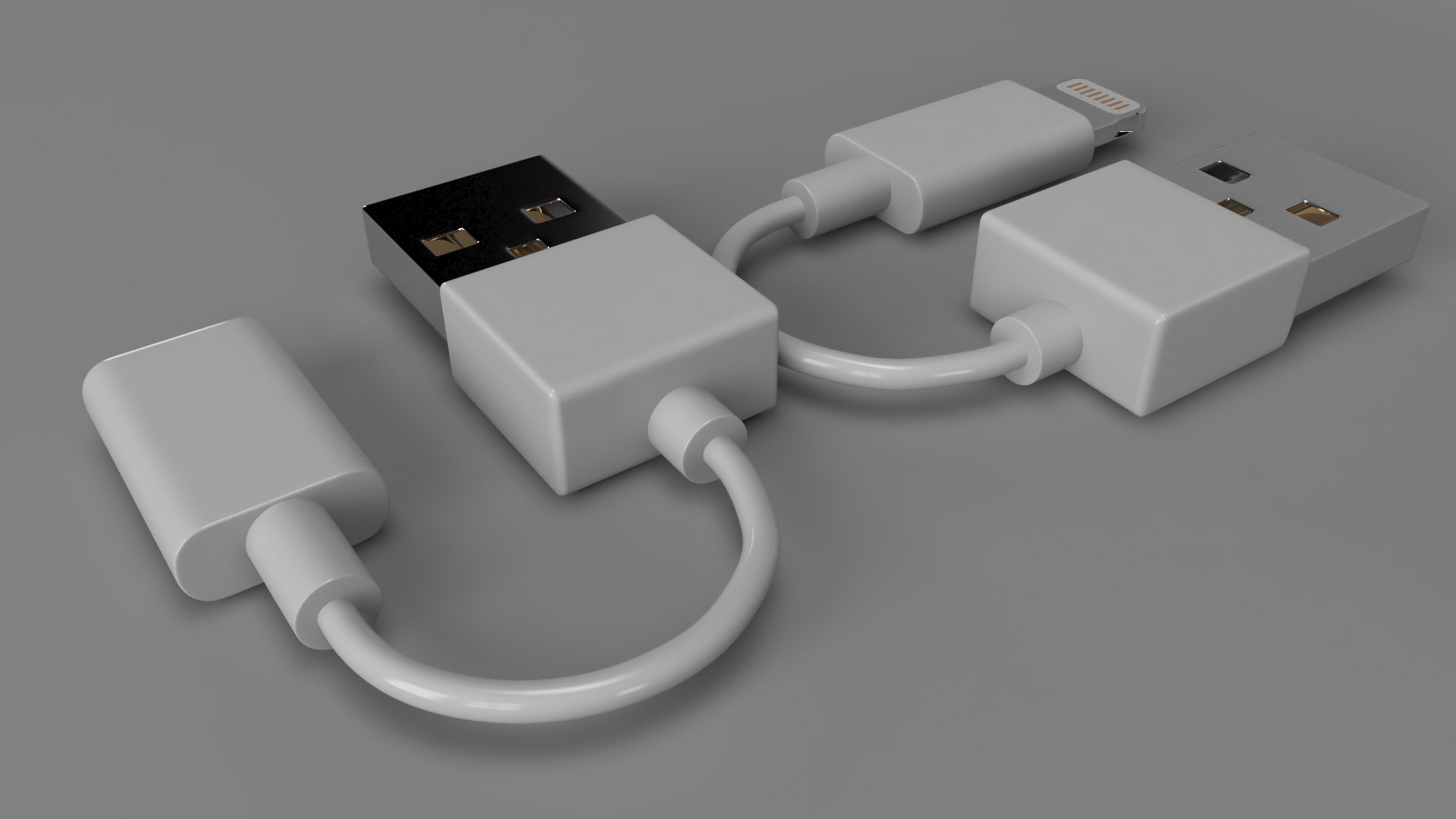 Adaptor 3D model - TurboSquid 1672027