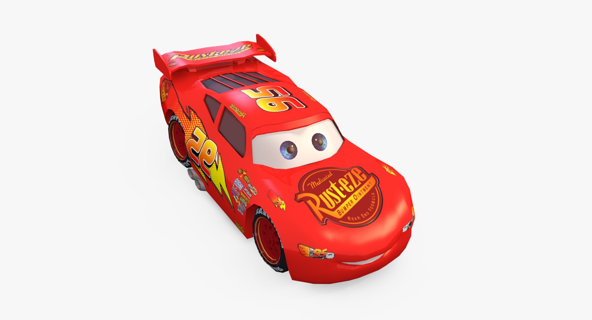 3D Model Lightning Mcqueen - TurboSquid 1234102