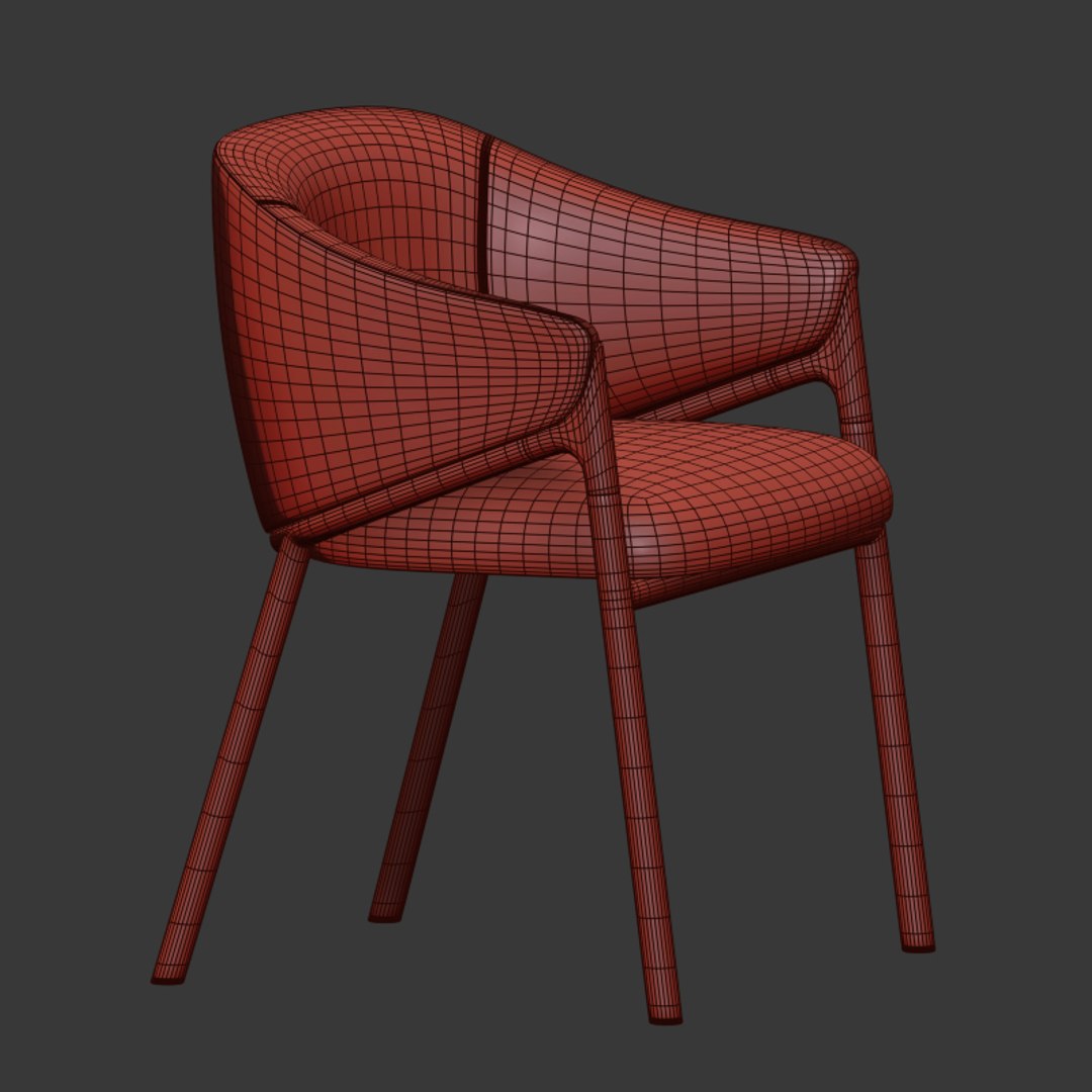 Segis hammer dining chair 3D model - TurboSquid 1550059