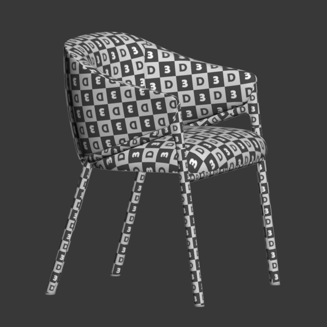 Segis hammer dining chair 3D model - TurboSquid 1550059