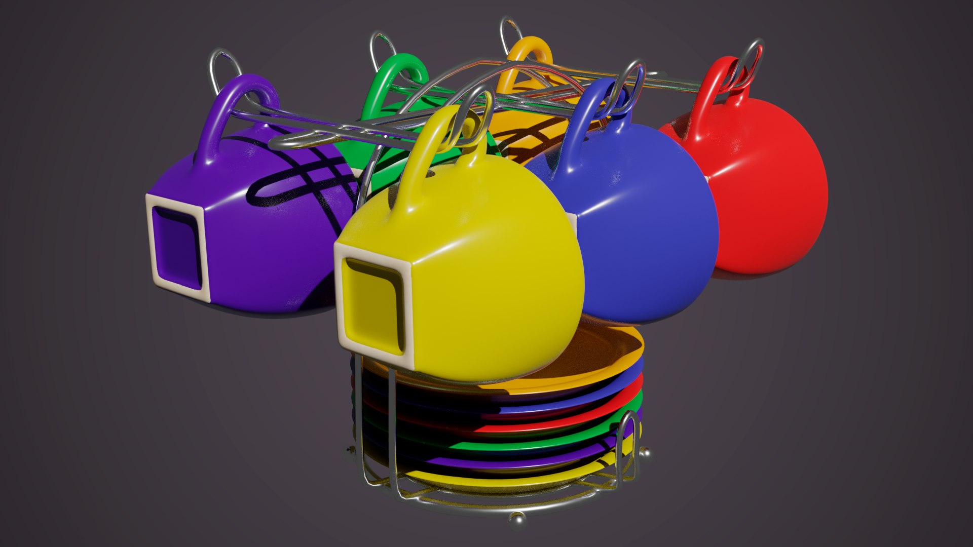 3D Coffee Stand Cup Model - TurboSquid 1664095