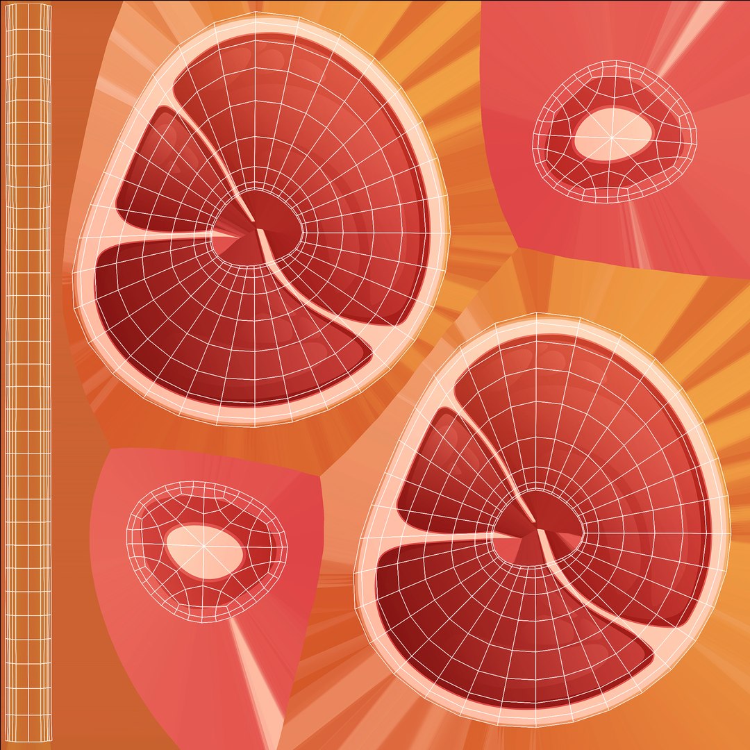 3D Cartoon Meat Model - TurboSquid 2077390