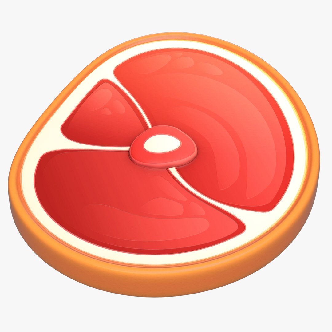 3D Cartoon Meat model - TurboSquid 2077390