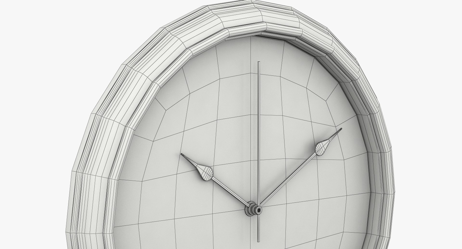 3D Model Wall Clock - TurboSquid 1374438