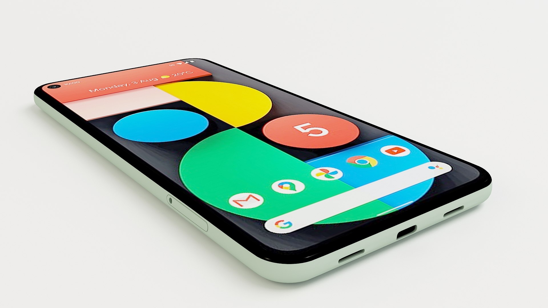 3D Pixel 5 Model - TurboSquid 1706468