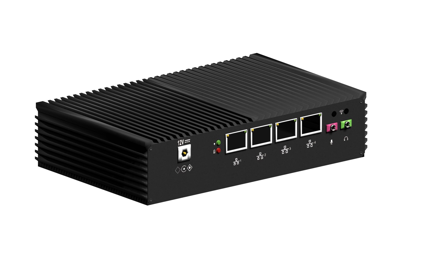 PfSense 4 Port Firewall Hardware Appliance 3D Model - TurboSquid 2219377