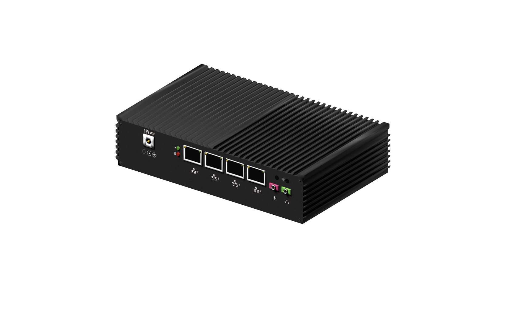 PfSense 4 Port Firewall Hardware Appliance 3D Model - TurboSquid 2219377
