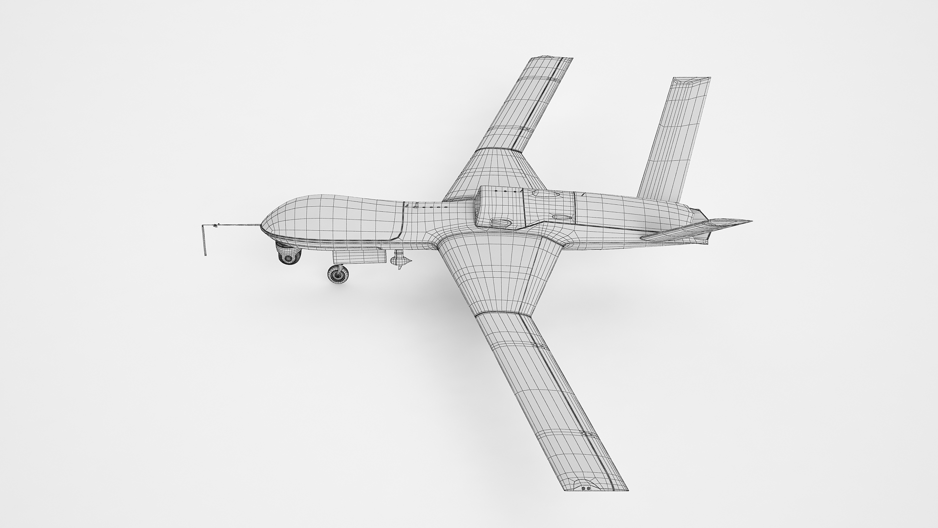 UAV MQ 20 Avenger 02 3D - TurboSquid 1947097