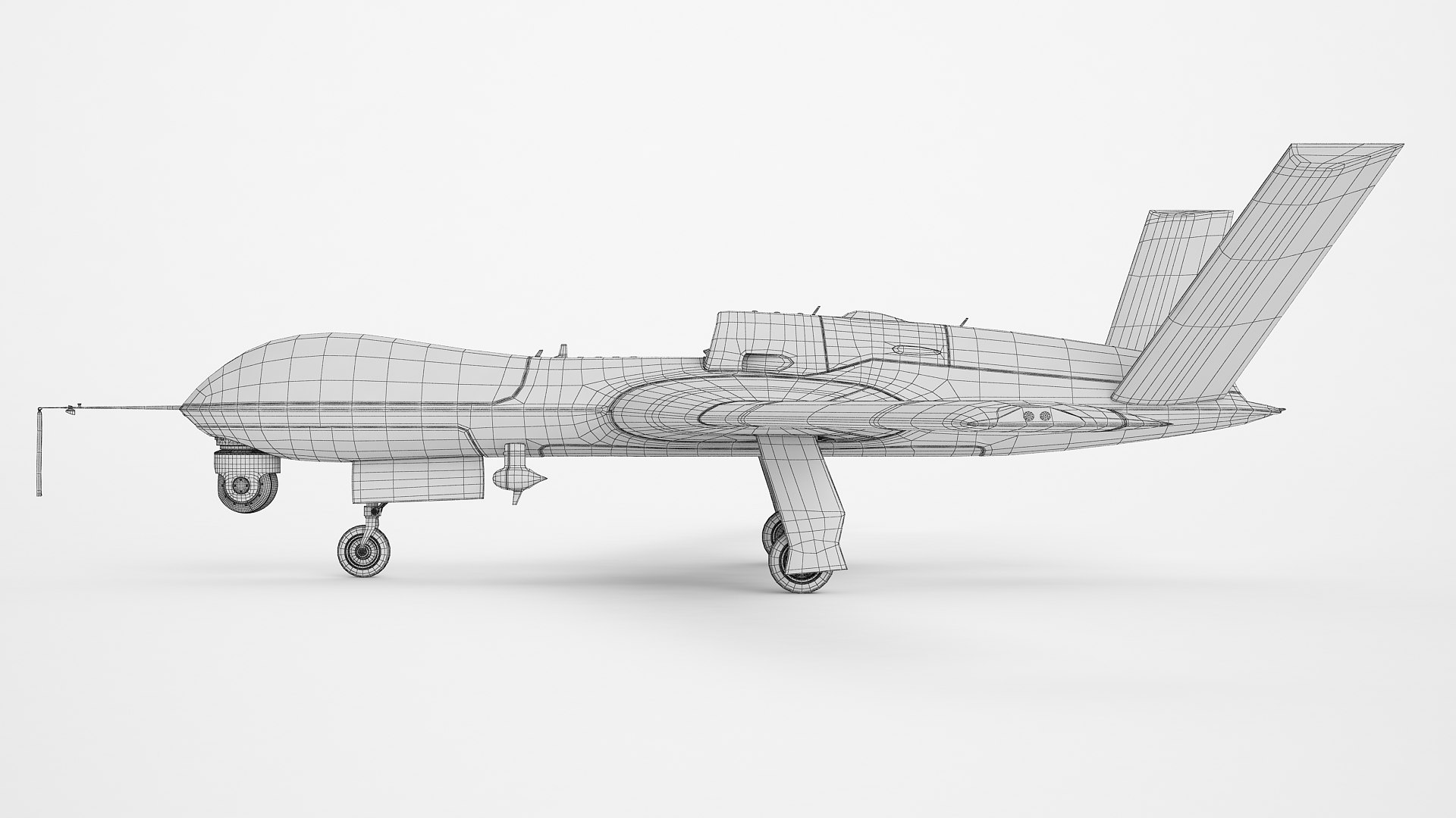 UAV MQ 20 Avenger 02 3D - TurboSquid 1947097