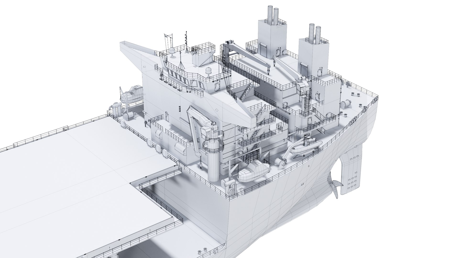 USS Lewis B Puller 3D model - TurboSquid 1856333