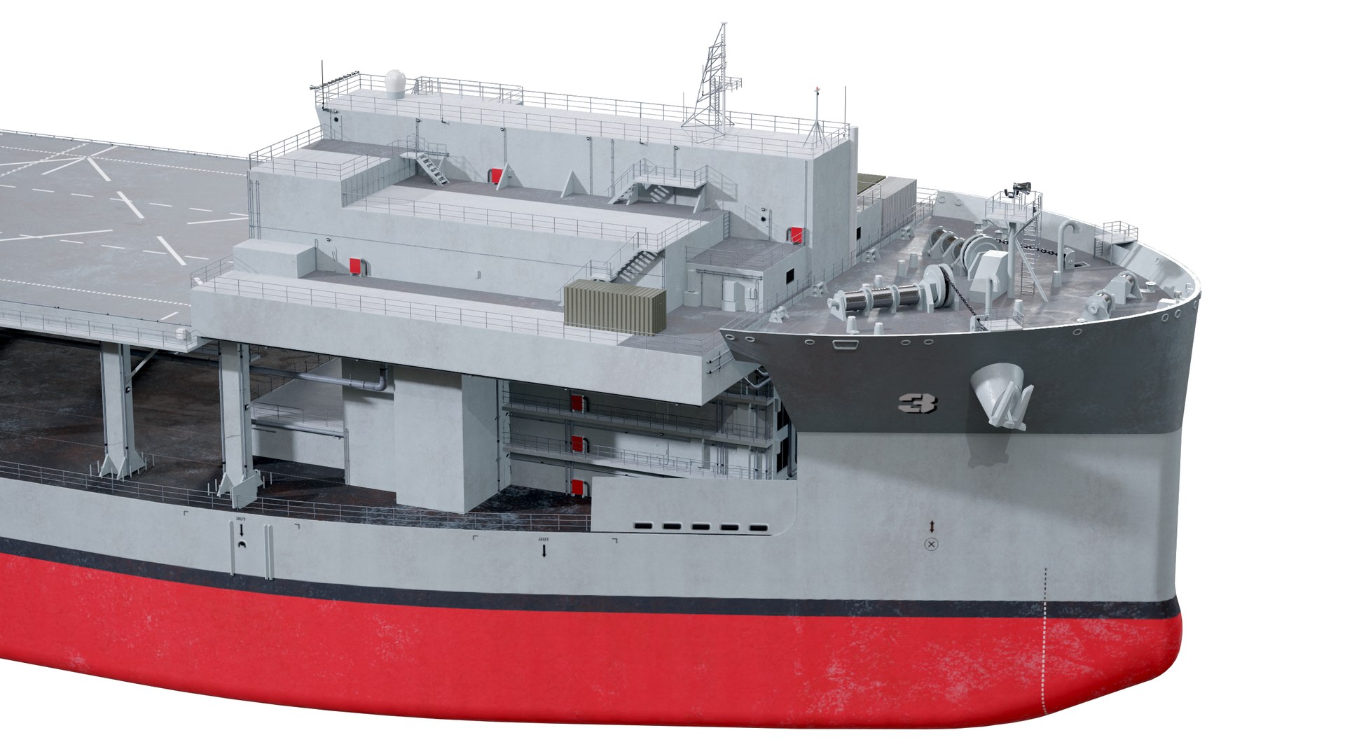 USS Lewis B Puller 3D Model - TurboSquid 1856333