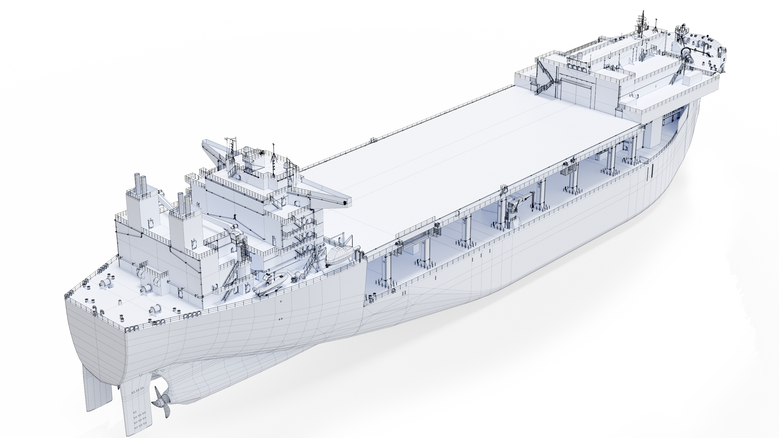 USS Lewis B Puller 3D model - TurboSquid 1856333