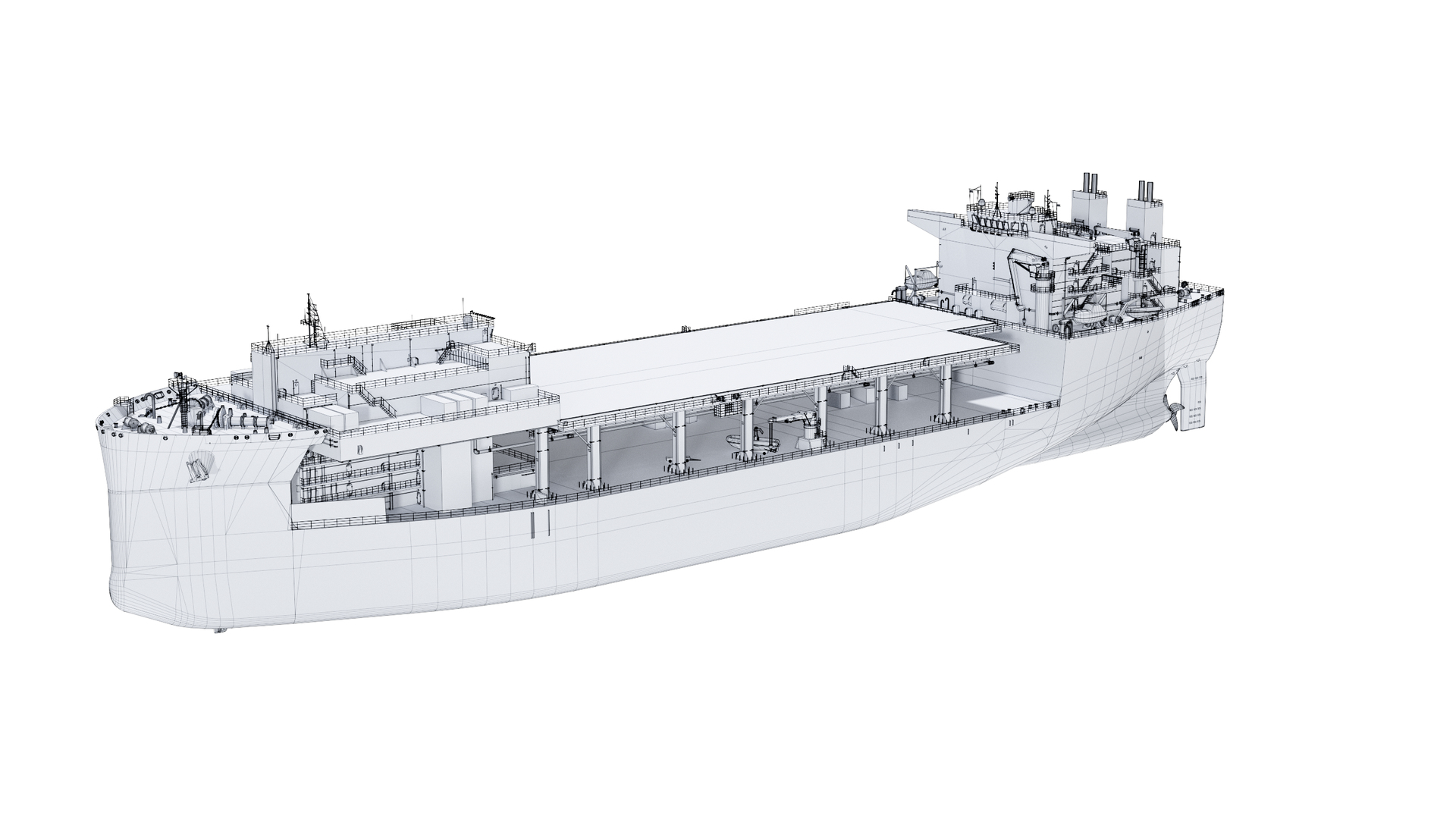 USS Lewis B Puller 3D Model - TurboSquid 1856333