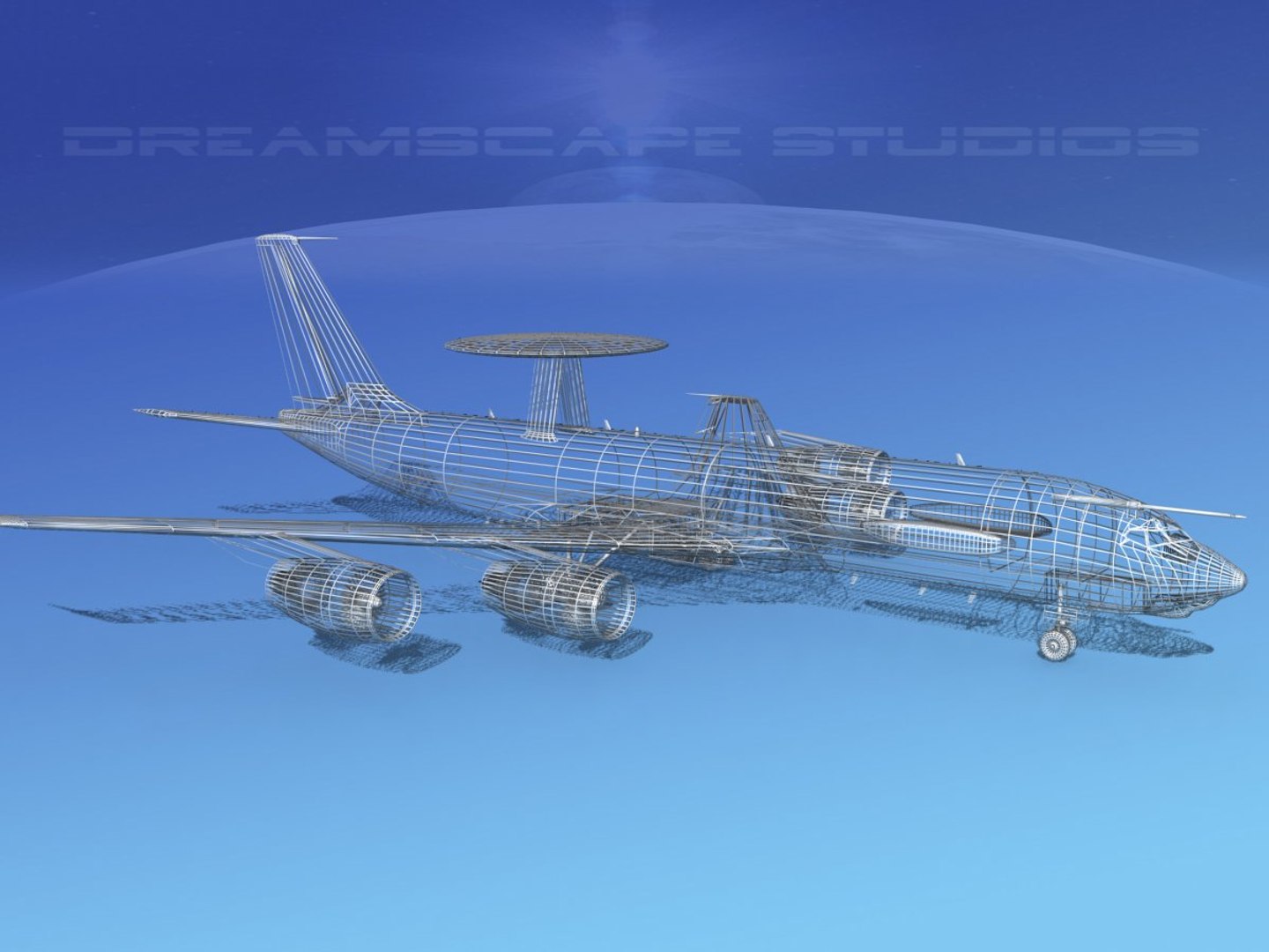 3d Boeing E-3 Sentry Air Force