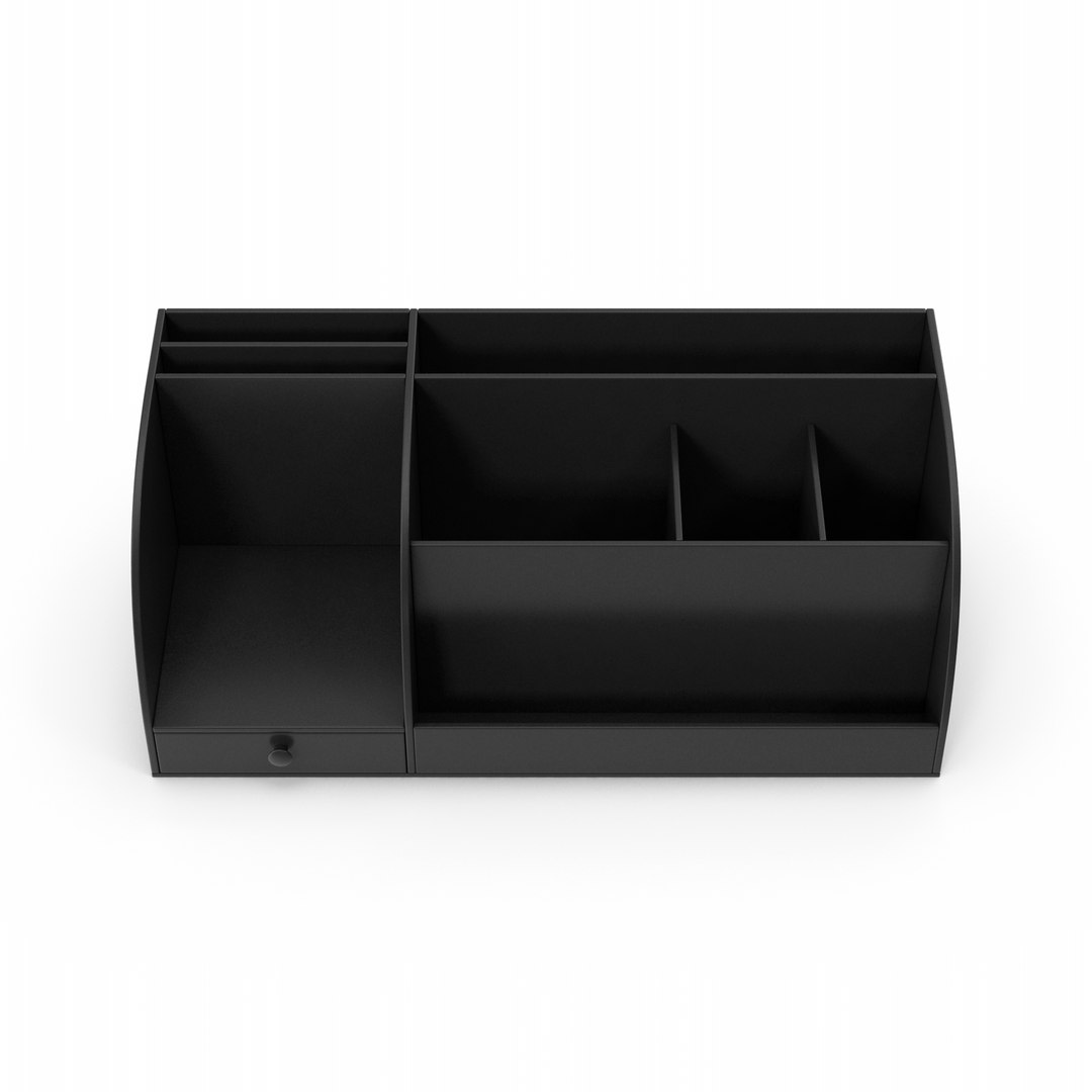 3D Office Desk Organizer Model - TurboSquid 2004237