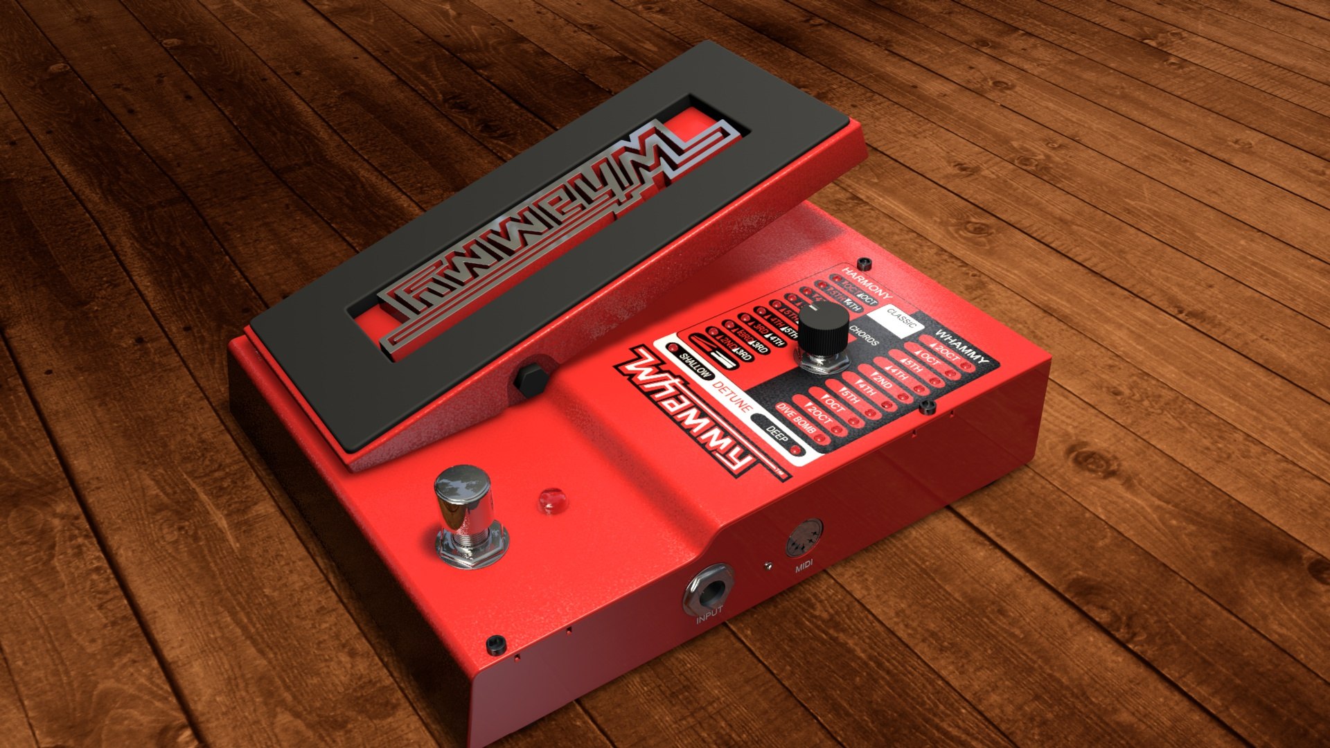 Digitech Whammy V 3d Model