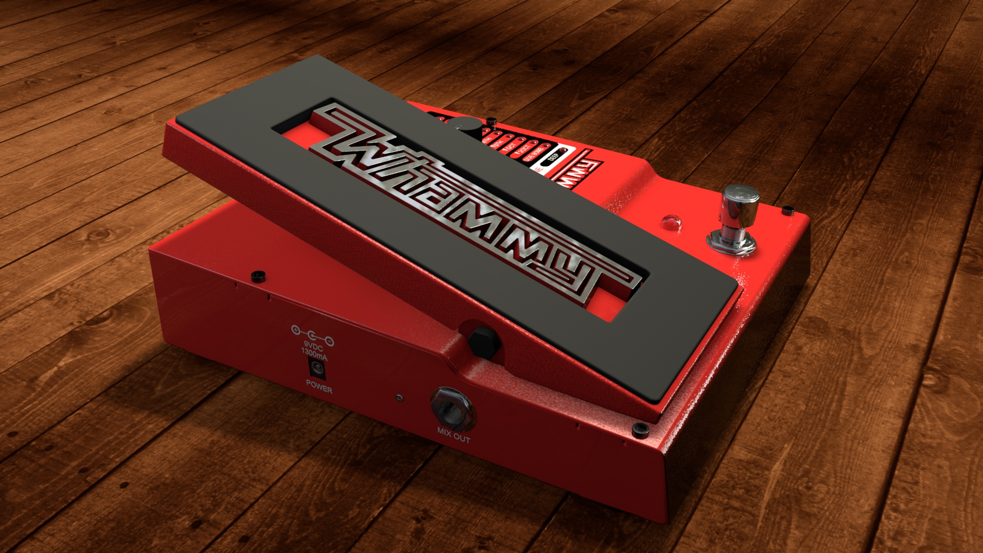 digitech whammy v 3d model