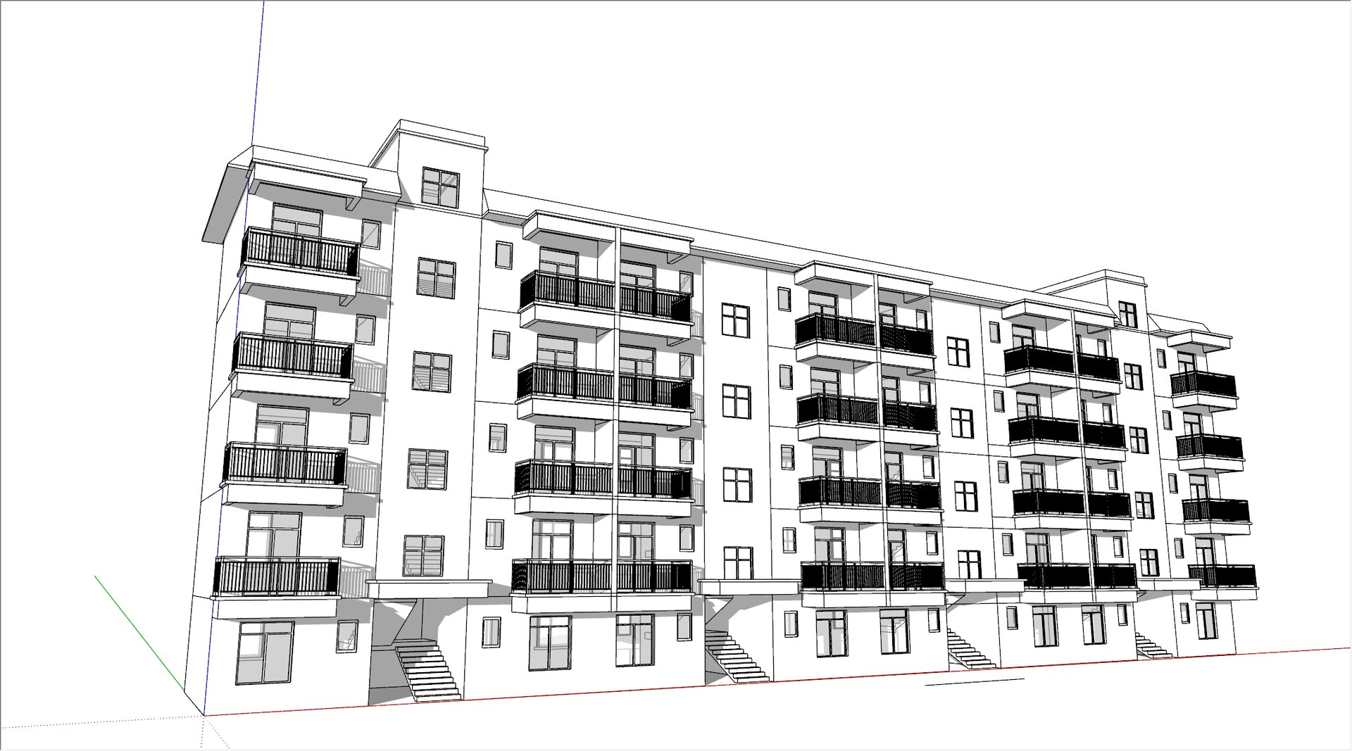 Office Building And Dormitory-A2 3D - TurboSquid 2098992